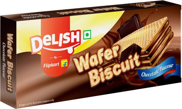 Delish by Flipkart Chocolate Flavoured Crunchy Wafers - Price History