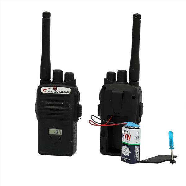 Pepstter Battery Operated Walkie Talkie Toy Set Extendable Antenna ...