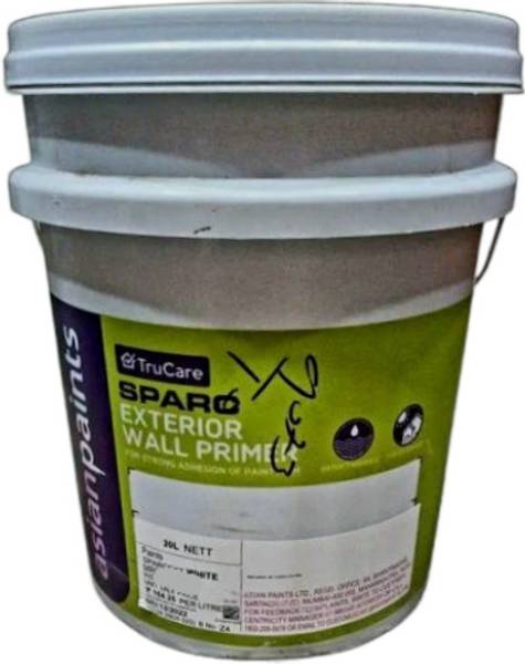 Asian Paints Trucare Sparc Exterior Primer 20 Litre White Emulsion Wall Paint - Price History