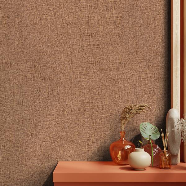 Asian Paints EzyCR8 P&S Brown Fabric Texture Classics Brown Wallpaper ...