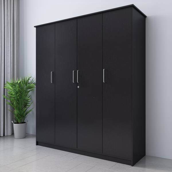 Flipkart Perfect Homes Julian Engineered Wood 4 Door Wardrobe - Price ...
