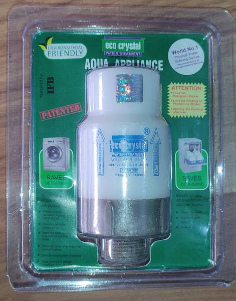 Eco Crystal Aqua merit water treatment Washing Machine Net - Price History