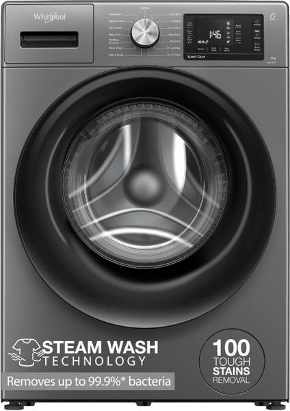 Whirlpool 8 kg Steam Technology 5 Star Inverter 100+ Tough Stains, 6th ...