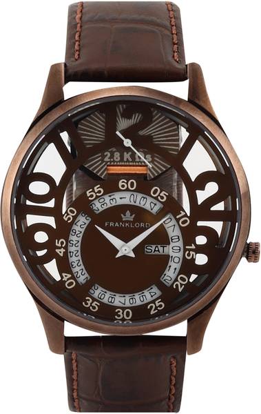 frank lord SKELETO ANATOMY Skeleton Sidesecond Analog Watch - For Men ...