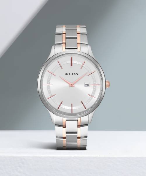 Titan NQ90142KM01 Classique Slim Analog Watch - For Men - Price History