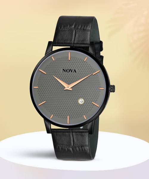 NOVA Time & Date Series Analog Watch - For Men & Women - Price History