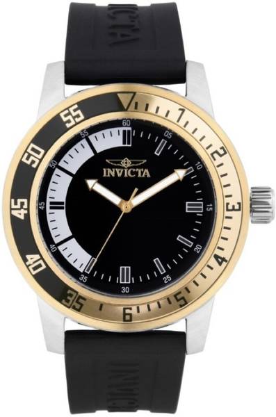 INVICTA 34097 Specialty Quartz Black Dial Analog Watch - For Men ...