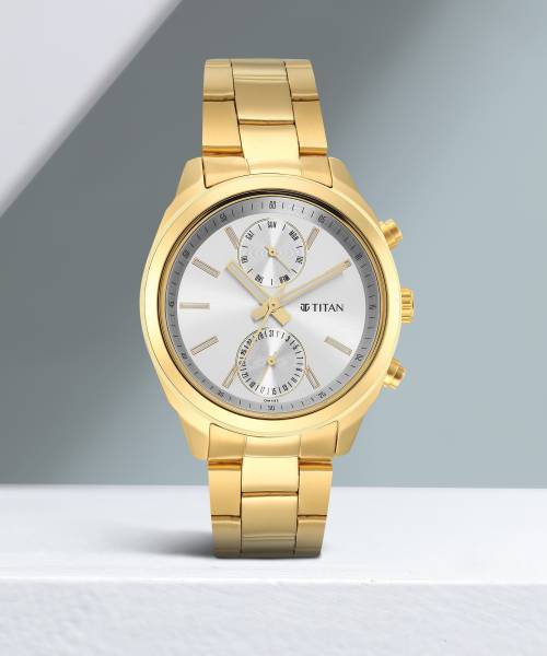 Titan 1733YM01 Neo Black & Gold Analog Watch - For Men - Price History