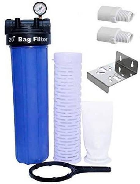 MG WATER SOLUTION Whole House Water Filter with Housing Bag Filter ...