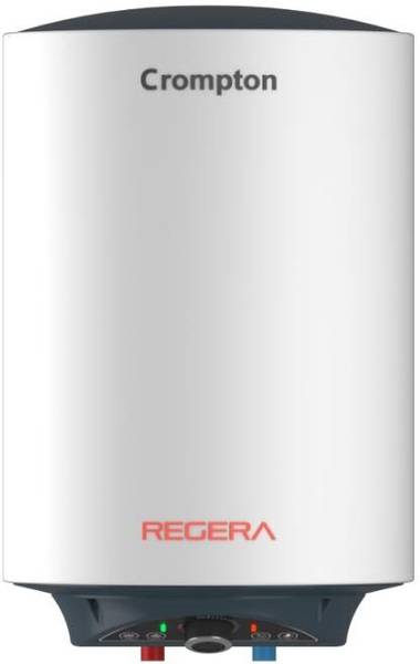 Crompton 25 L Storage Water Geyser (Regera 25 Ltr Glasslined, White ...