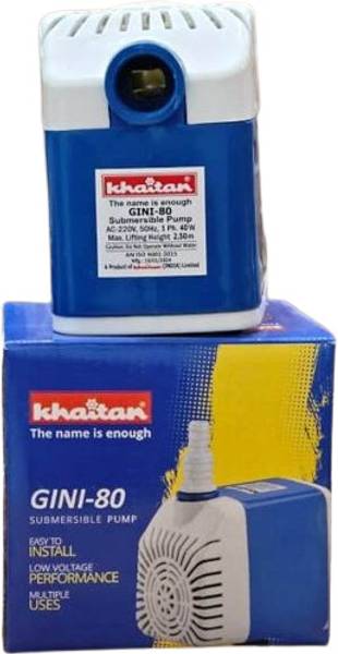 Khaitan GINI 80 40 WATT HEAVY DUTY SUBMERSIBLE WATER PUMP Submersible Water Pump - Price History