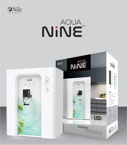 NILE AQUA nine 10 L RO + UV + UF + TDS + Alkaline Water Purifier ...