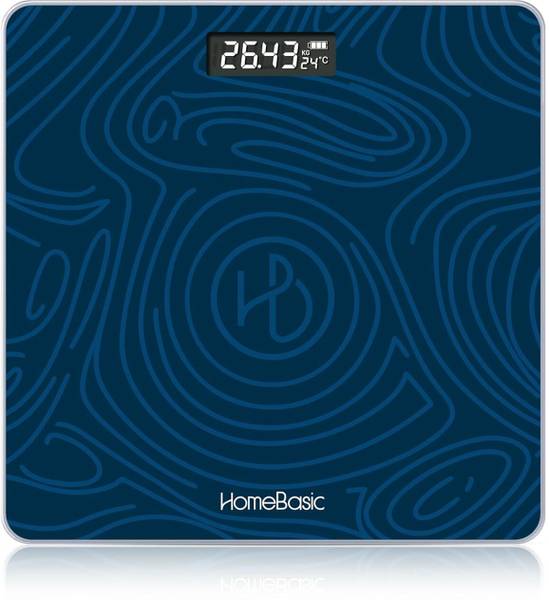 HOMEBASIC Digital Body Weight Machine with LCD Display & 180kg Capacity ...