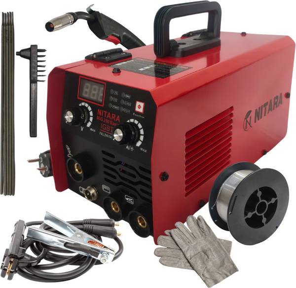 NTR NITARA 4 IN 1 GASLESS fully digital MIG welding machine for thin ...