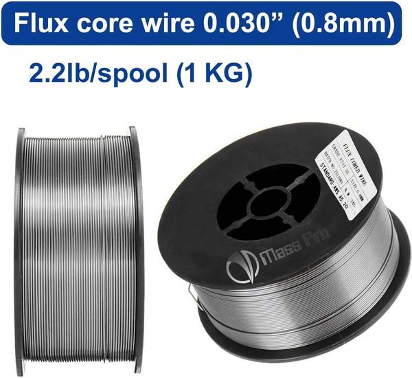 Mass Pro 1KG MIG Welder Flux Core Welding Wire 0.8mm E71T-GS GASLESS ...