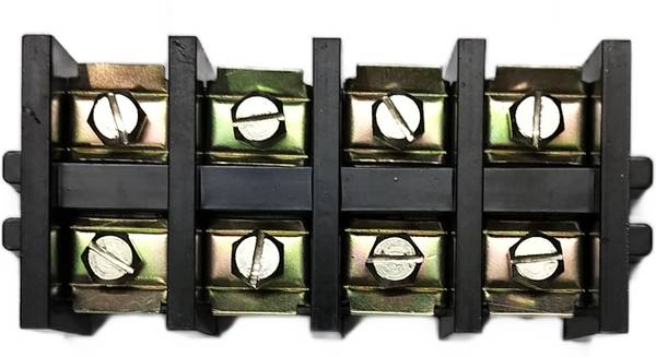 SEDCO 100A 4 Way Bakelite Connector Strip Screw Terminal Connection ...