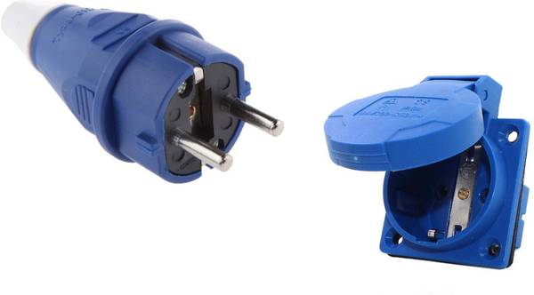 DECENT AIR SYSTEM 16A 2pin 200-250V IP54 Germany Type French Type ...