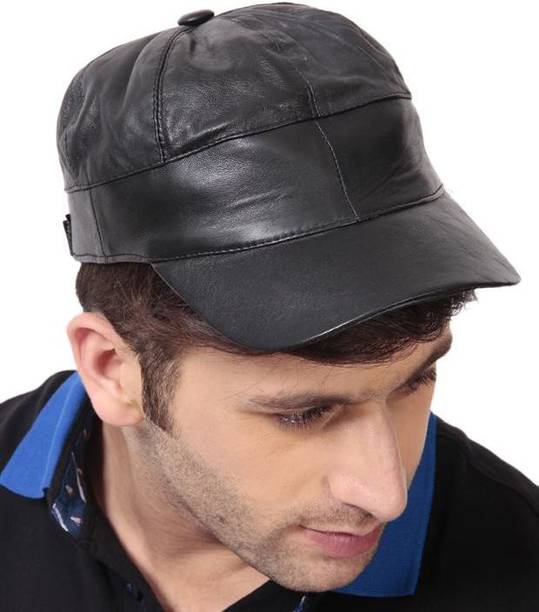 Leather Caps For Men - Buy Leather Caps For Men online at Best Prices ...