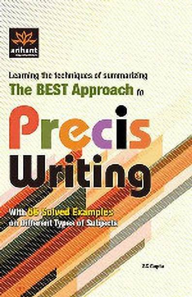 The BEST approach to Precis Writing English 1st Edition By S C Gupta ...