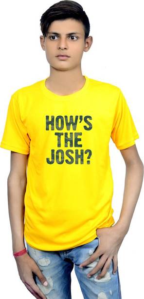 How's The Josh T Shirts - Buy How's The Josh T-Shirts online for men at ...