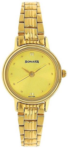 Sonata Gold Watches - Buy Sonata Gold Watches Online at Best Prices In ...