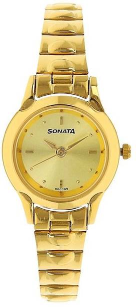 Sonata Gold Watches - Buy Sonata Gold Watches Online at Best Prices In ...