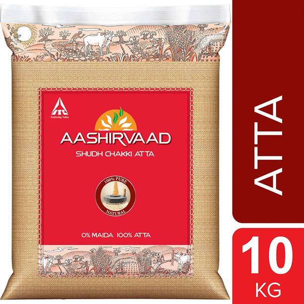 Aashirvaad Atta 10 Kg - Buy Aashirvaad Atta 10 Kg online at Best Prices ...