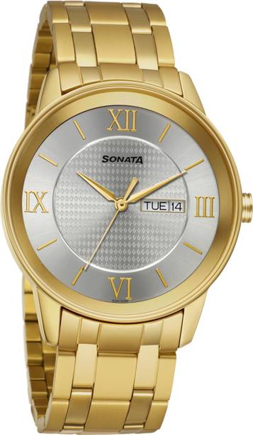 Sonata Gold Watches - Buy Sonata Gold Watches Online at Best Prices In ...