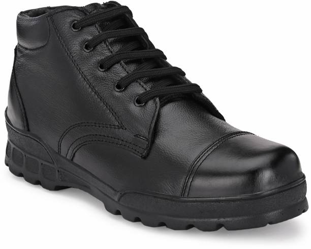 Black Police Shoes - Buy Black Police Shoes online at Best Prices in ...
