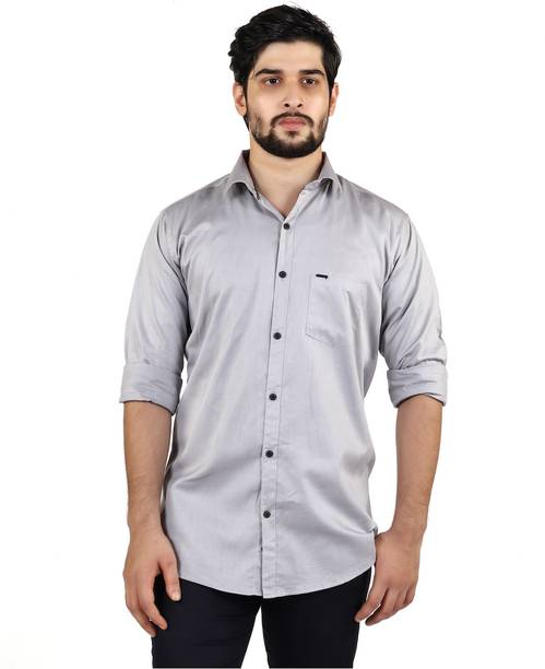 Light Grey Shirts - Buy Light Grey Shirts online at Best Prices in ...