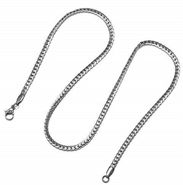 Silver Chains - Buy Silver Chains Necklaces online at Best Prices in ...
