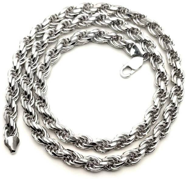 Silver Chains - Buy Silver Chains Necklaces online at Best Prices in ...