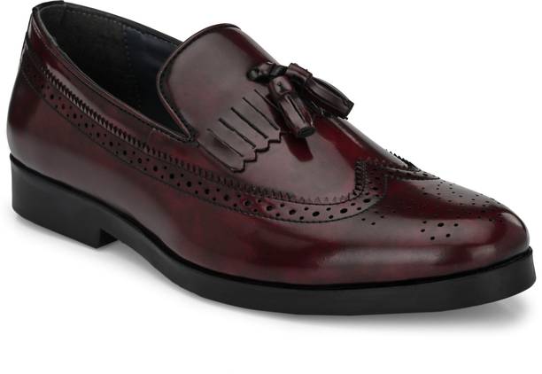 Maroon Formal Shoes - Buy Maroon Formal Shoes Online at Best Prices In ...