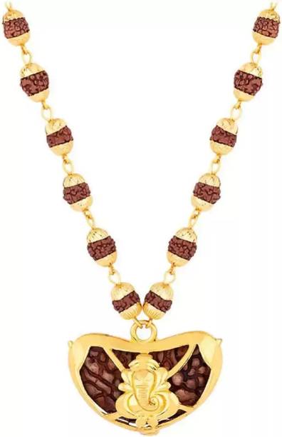 Rudraksha Gold Chains - Buy Rudraksha Gold Chains online at Best Prices ...