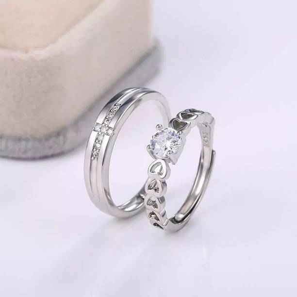 Love Couple Rings - Buy Fancy Love Rings Designs online at Best Prices ...