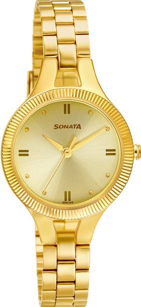 Sonata Gold Watches - Buy Sonata Gold Watches Online at Best Prices In ...