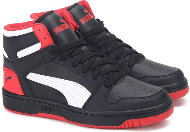 Black High Top Sneakers - Buy Black High Top Sneakers online at Best ...