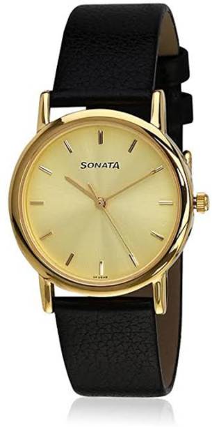 Sonata Gold Watches - Buy Sonata Gold Watches Online at Best Prices In ...