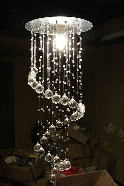 Modern Crystal Led Chandeliers Pendant Lighting Adjustable Ceiling ...
