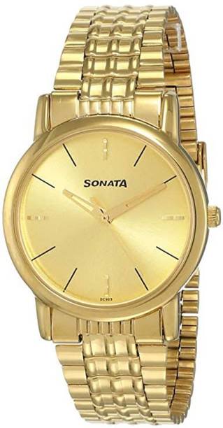 Sonata Gold Watches - Buy Sonata Gold Watches Online at Best Prices In ...