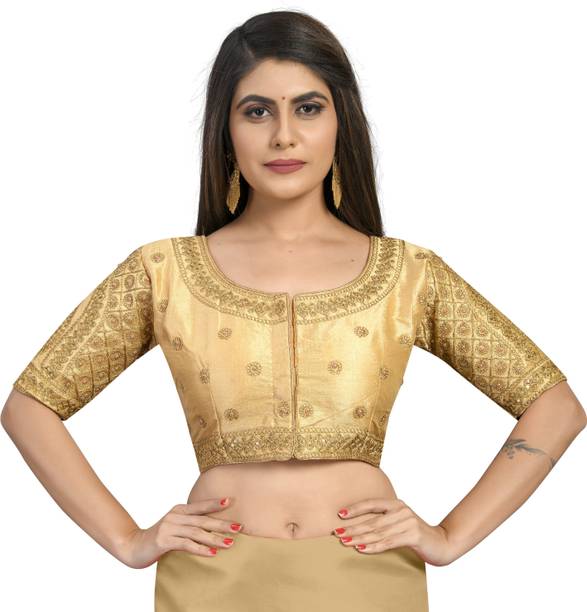 Golden Blouse - Buy Golden Blouse Designs online at best prices ...