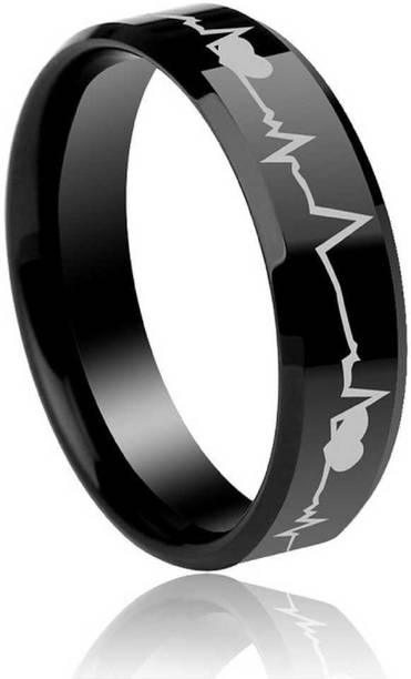 Black Ring For Men - Buy Black Ring For Men online at Best Prices in ...