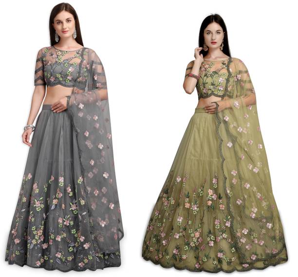 Multicolor Womens Lehenga Cholis - Buy Multicolor Womens Lehenga Cholis ...