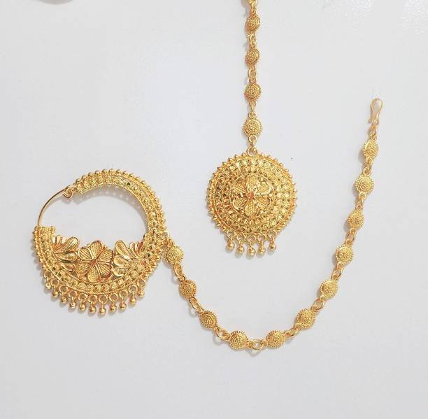 Gold Nathiya - Buy Gold Nath Design Online at Best Prices In India ...