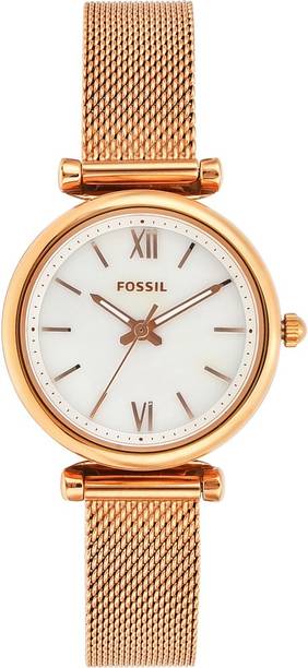 Fossil Rose Gold Watches - Buy Fossil Rose Gold Watches online at Best ...