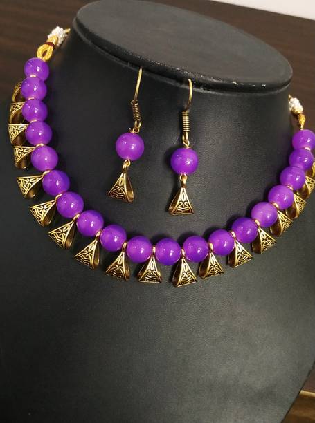 Purple Jewellery Sets - Buy Purple Jewellery Sets Online at Best Prices ...