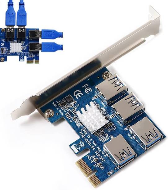 6 Pack Pci E Riser Gpu Risers - Where to Buy it at the Best Price in India?