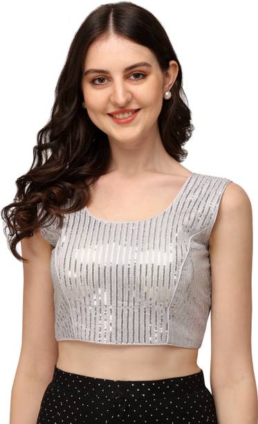 Silver Blouses - Buy Silver Blouses Online at Best Prices In India ...