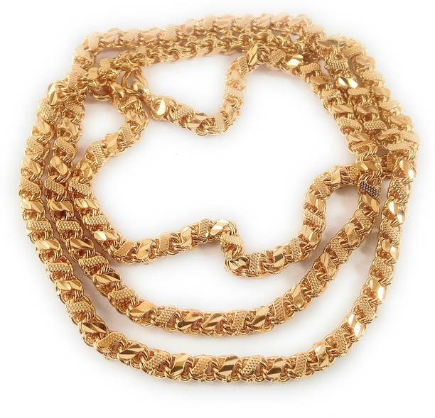 Gold Dollar Chain - Buy Gold Dollar Chain online at Best Prices in ...