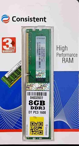 8GB RAM - Buy 8 GB DDR2, DDR3, DDR4 RAM Online for Computer | Flipkart.com